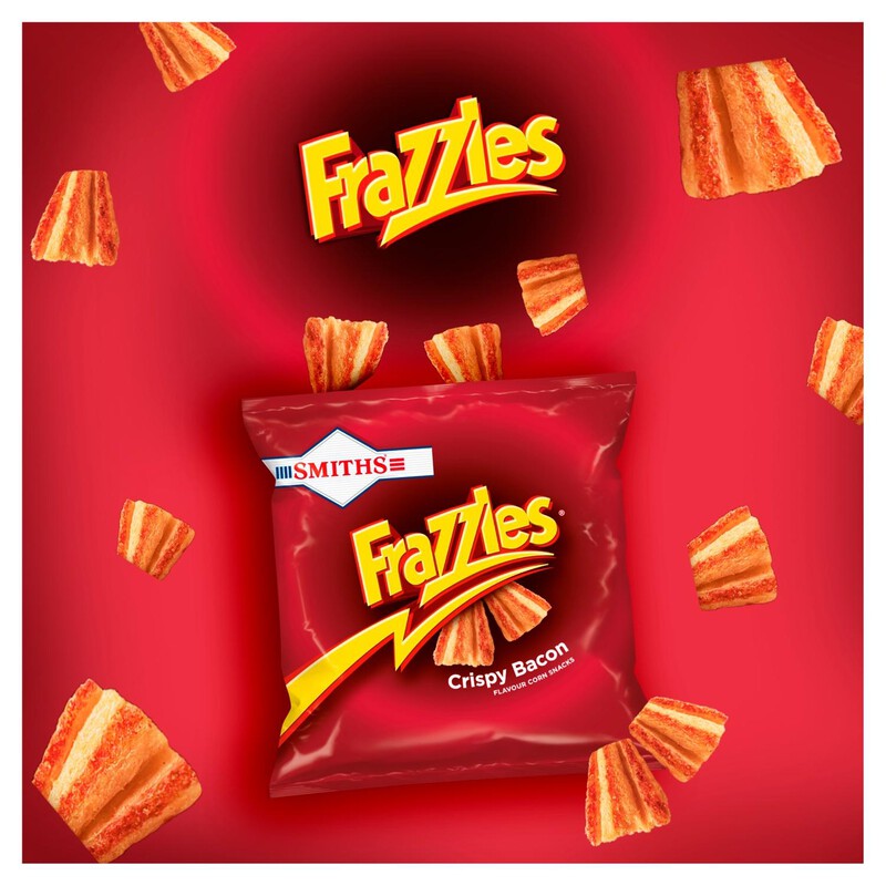 Smiths Frazzles Snacks Crispy Bacon - Morrisons Online Groceries & Offers