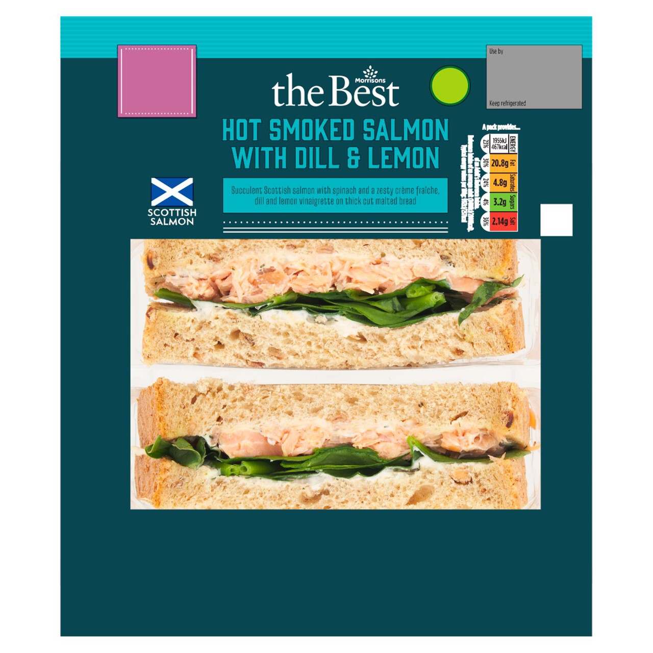 Morrisons The Best Hot Smoked Salmon Sandwich - Morrisons Online ...