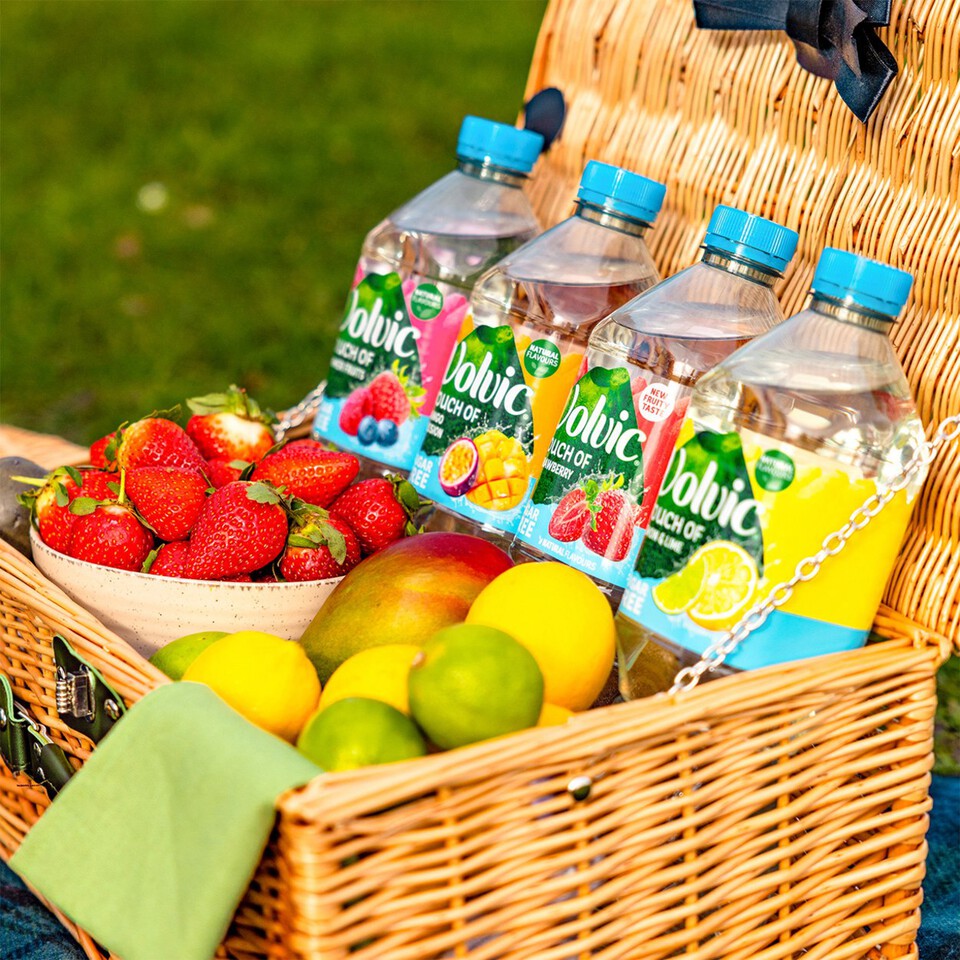 Volvic Touch of Fruit Sugar Free Watermelon Natural Flavoured Water ...