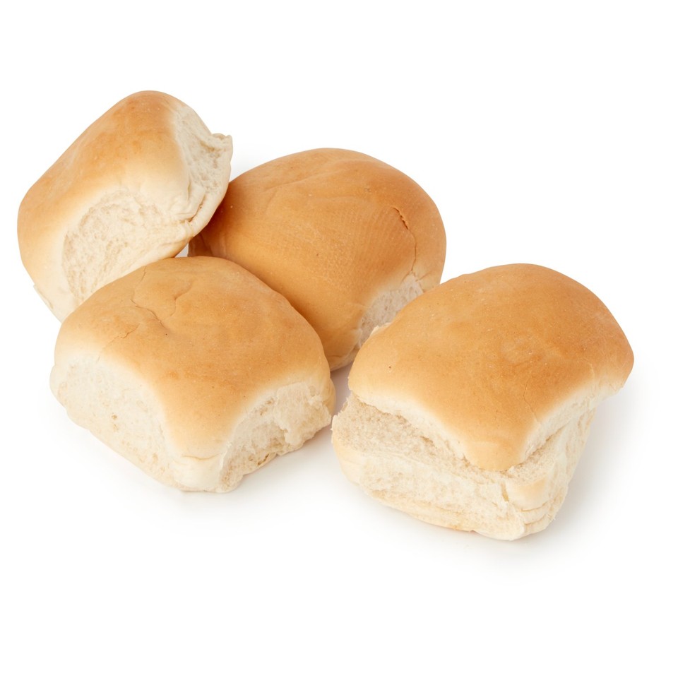 Market Street Medium White Baps - Morrisons Online Groceries & Offers