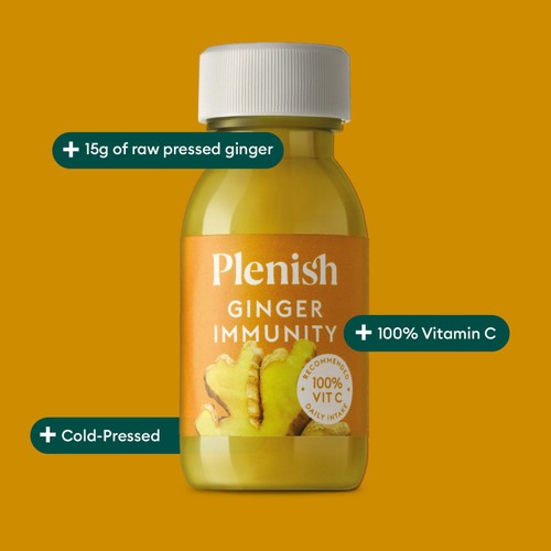Plenish Ginger Immunity Shot - Morrisons Online Groceries & Offers