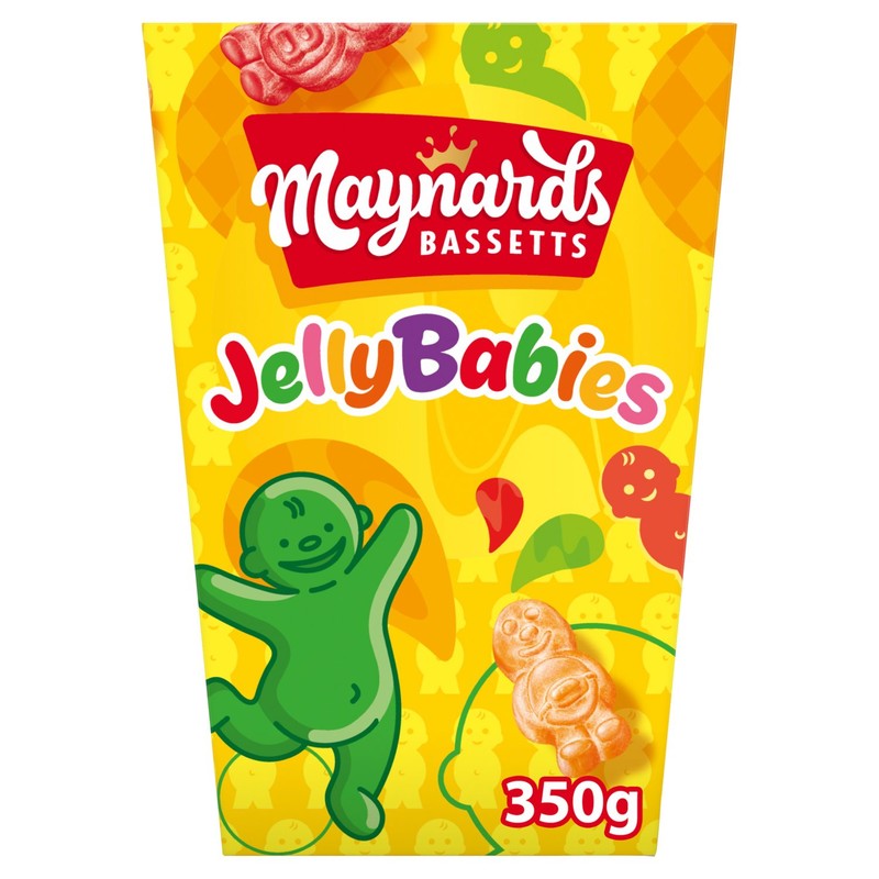 Maynards Bassetts Jelly Babies Sweets Carton 350g - Morrisons Online ...