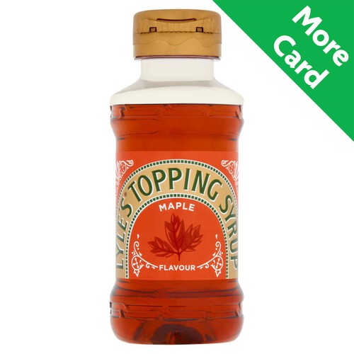Lyle's Topping Syrup Maple Flavour 325g - Morrisons Online Groceries ...