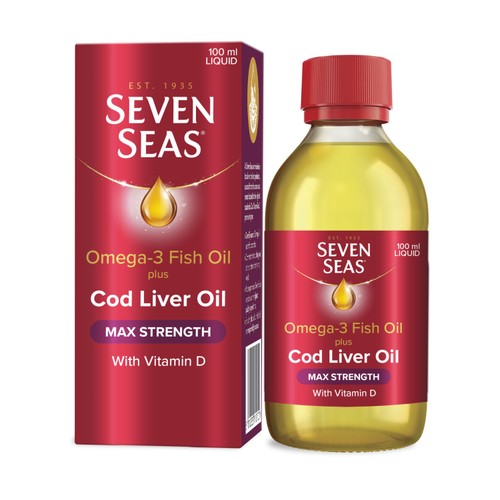 Seven Seas Cod Liver Oil Max Strength Liquid - Morrisons Online ...