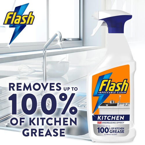 Flash Kitchen Citrus Cleaning Spray - Morrisons Online Groceries & Offers