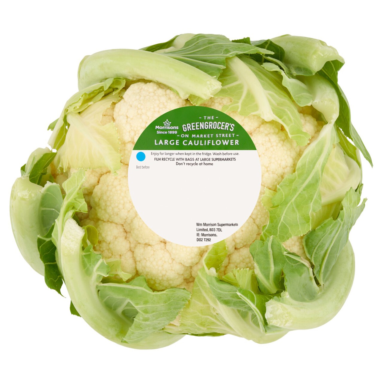 Morrisons Large Cauliflower - Morrisons Online Groceries & Offers