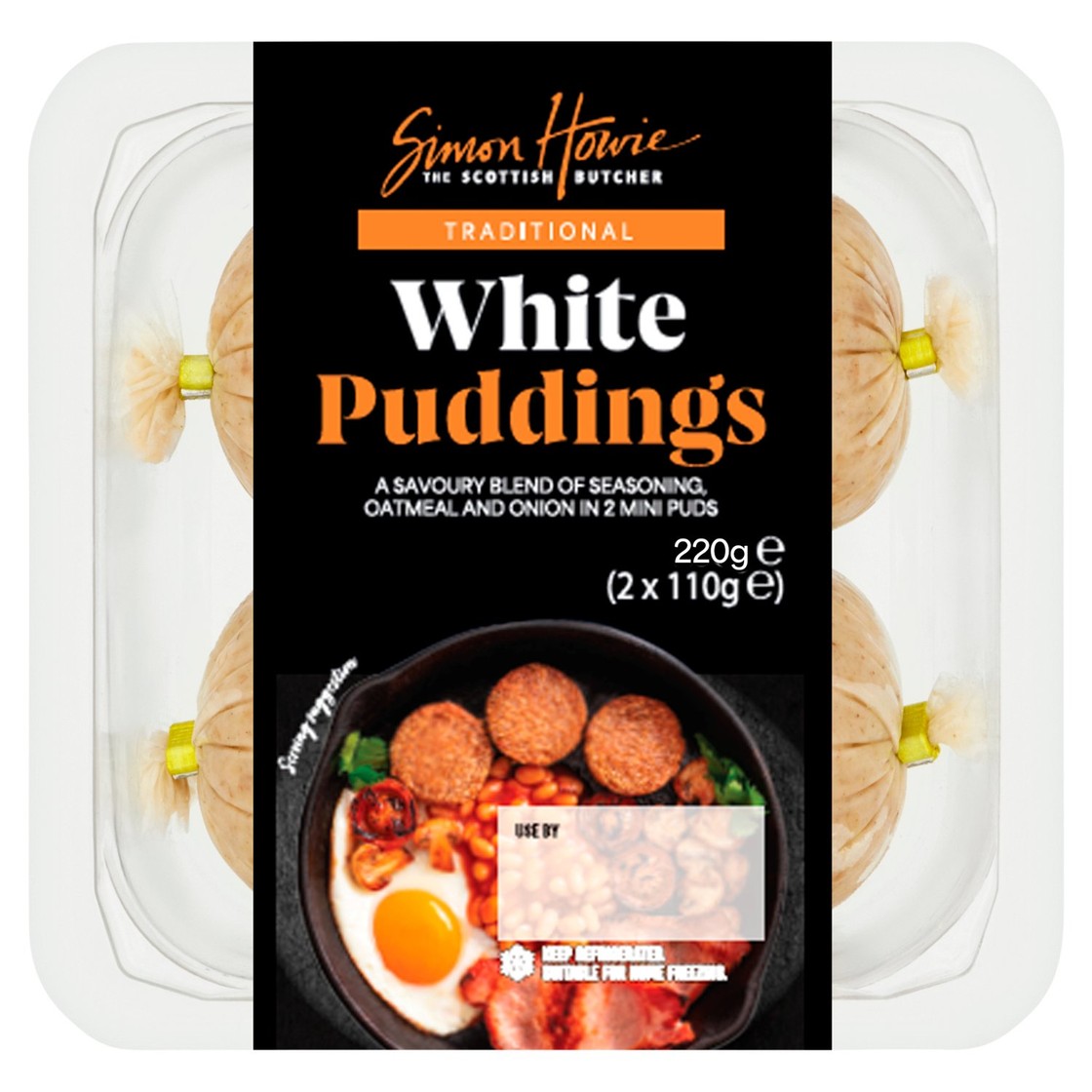 Simon Howie Traditional White Pudding - Morrisons Online Groceries & Offers