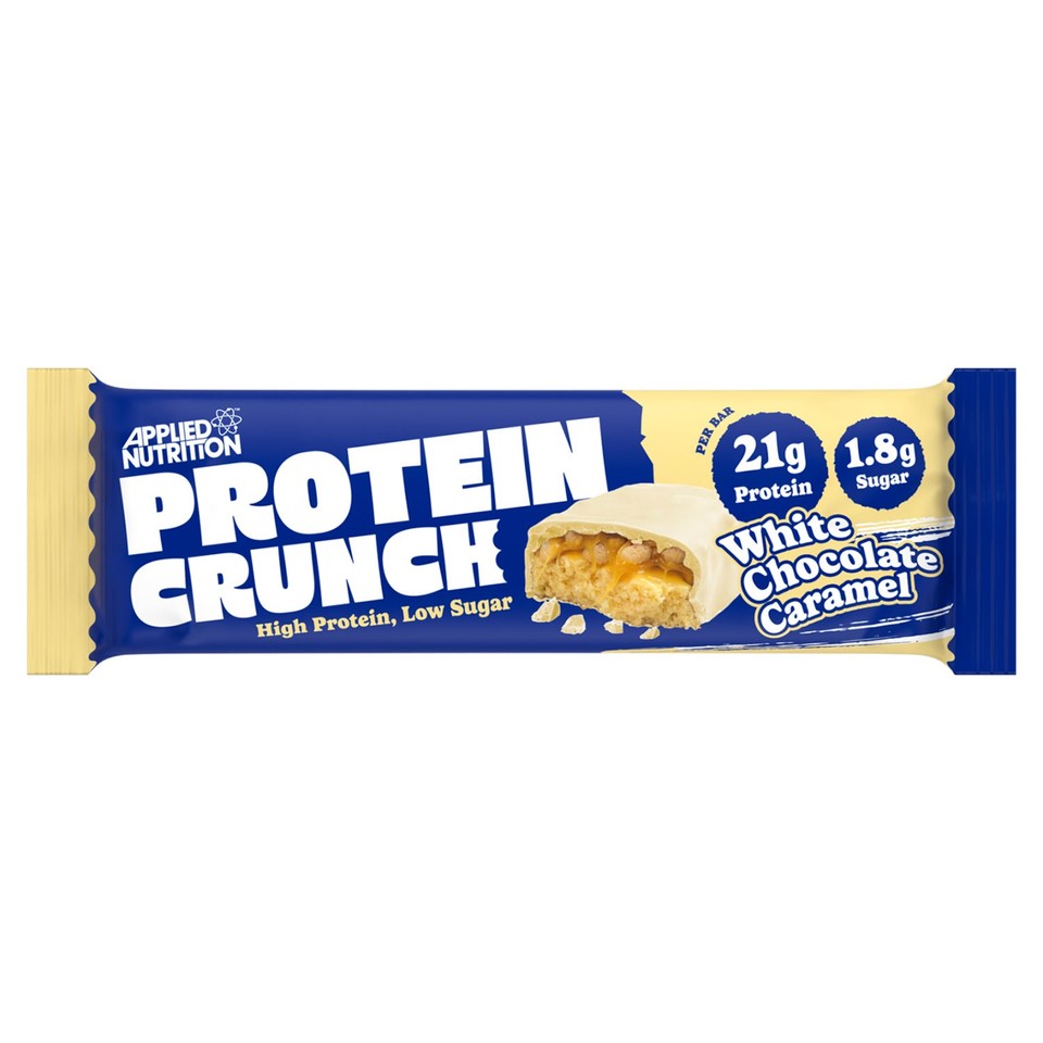 Applied Nutrition Protein Crunch Bar White Chocolate Caramel 62g ...