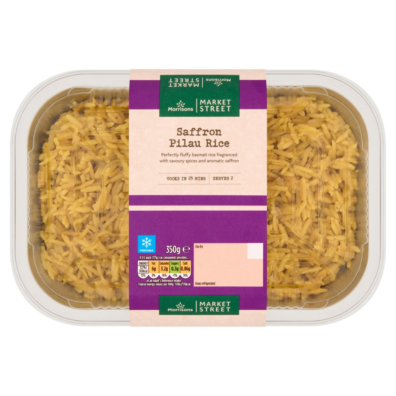 Morrisons Deli Pilau Rice 350g - Morrisons Online Groceries & Offers