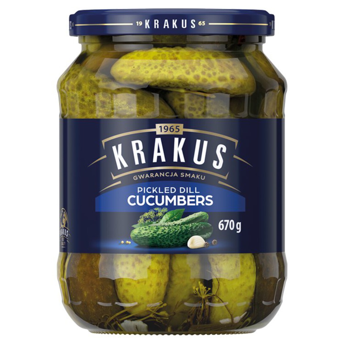 Krakus Pickled Dill Cucumbers - Morrisons Online Groceries & Offers