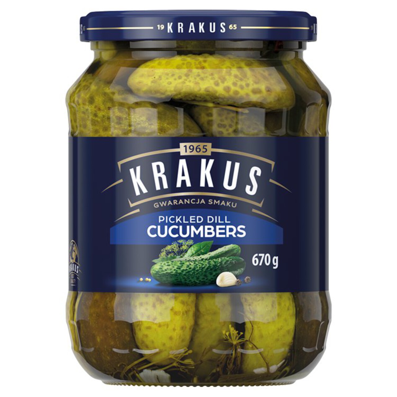 Krakus Pickled Dill Cucumbers - Morrisons Online Groceries & Offers
