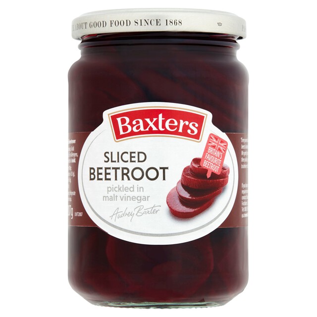 Baxters Sliced Beetroot (340g) - Morrisons Online Groceries & Offers