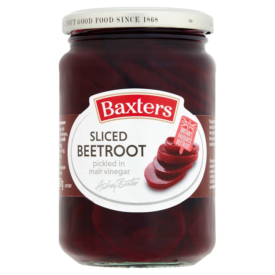 Baxters Sliced Beetroot (340g) - Morrisons Online Groceries & Offers