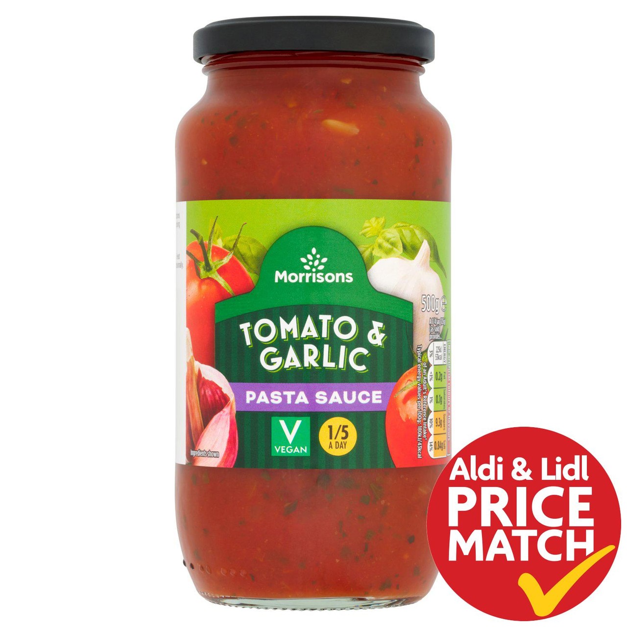 Morrisons Tomato & Garlic Pasta Sauce - Morrisons Online Groceries & Offers