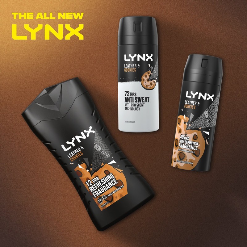 Lynx Collision Leather + Cookies Body Spray For Men 150ml - Morrisons ...