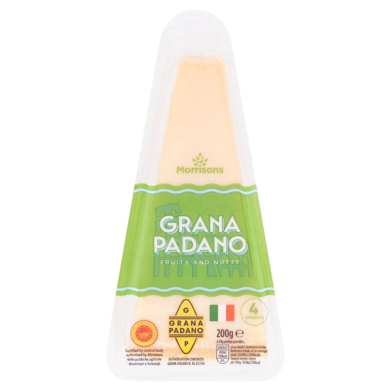 Morrisons Grana Padano Wedge - Morrisons Online Groceries & Offers