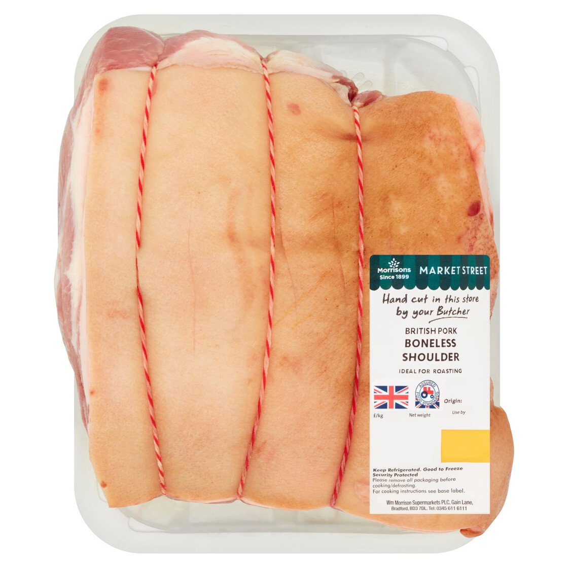 Market Street British Shoulder Of Pork Boneless - Morrisons Online ...