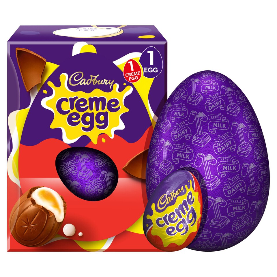 Cadbury Creme Egg Milk Chocolate Easter Egg 195g - Morrisons Online ... Cadbury Creme Egg Milk Chocolate Easter Egg 195g - Morrisons Online ...