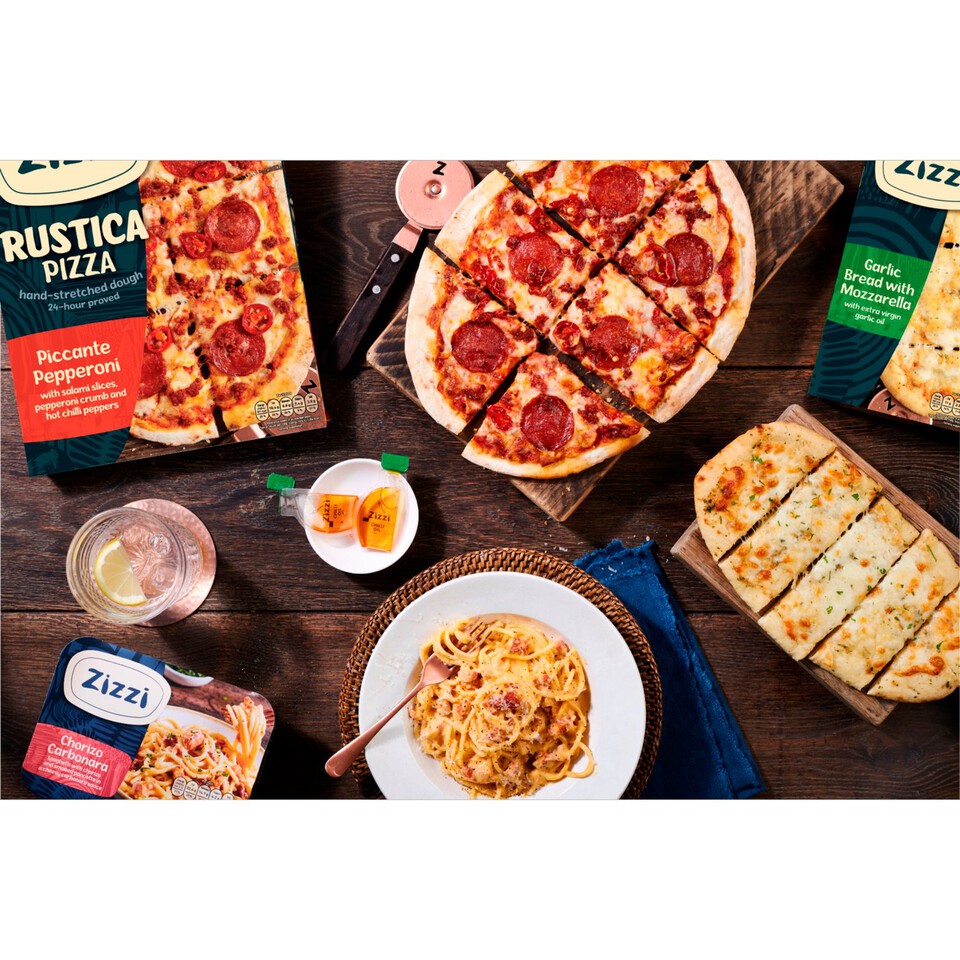 Zizzi Rustica Piccante Pepperoni Pizza - Morrisons Online Groceries ...