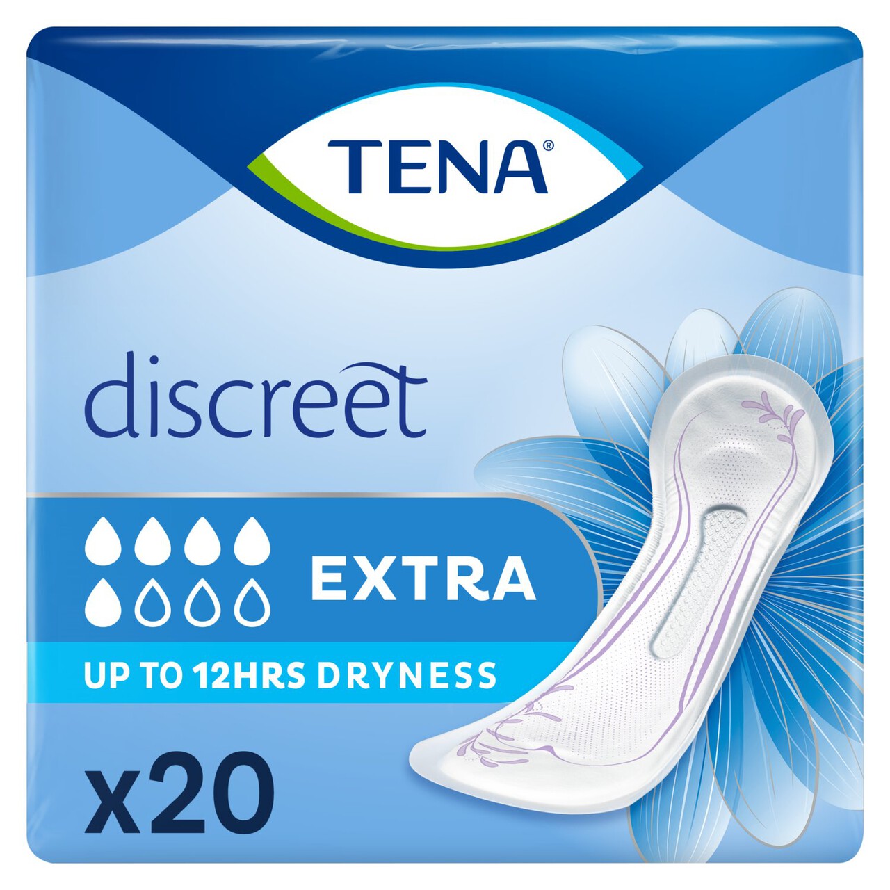 TENA Lady Extra Incontinence Pads Duo - Morrisons Online Groceries & Offers