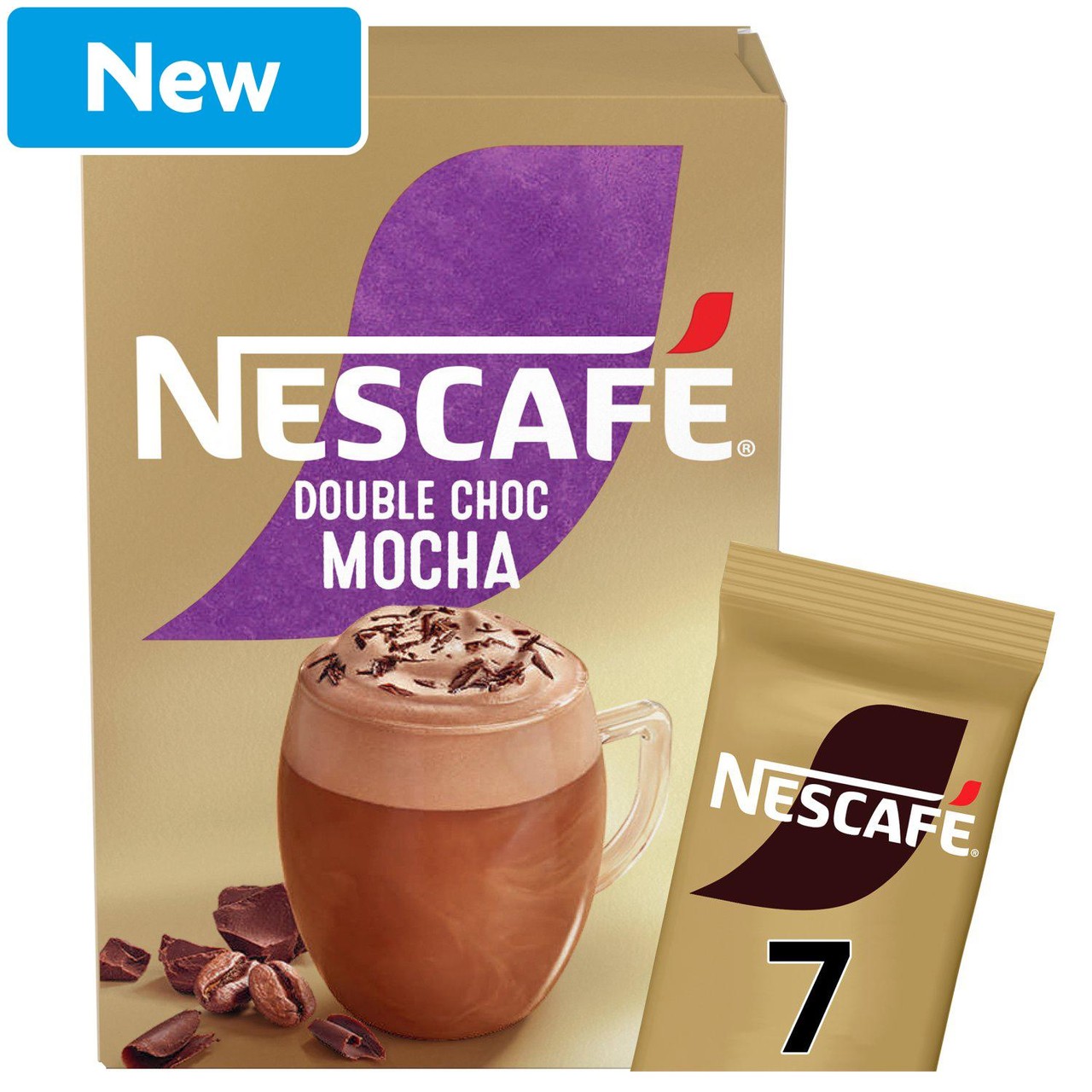 Nescafe Mocha Double Chocolate Instant Coffee 7 Sachets - Morrisons ...