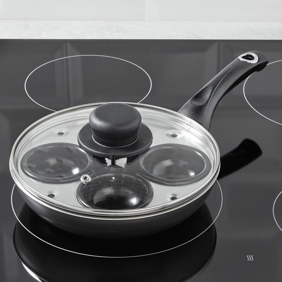 Morrisons 20 cm Aluminium Egg Poacher - Morrisons Online Groceries & Offers