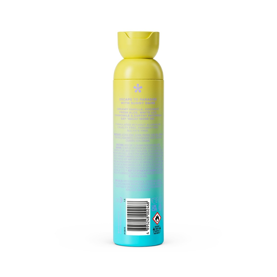 Daise All Body Spray & Deodorant Sunny 120ml - Morrisons Online ...