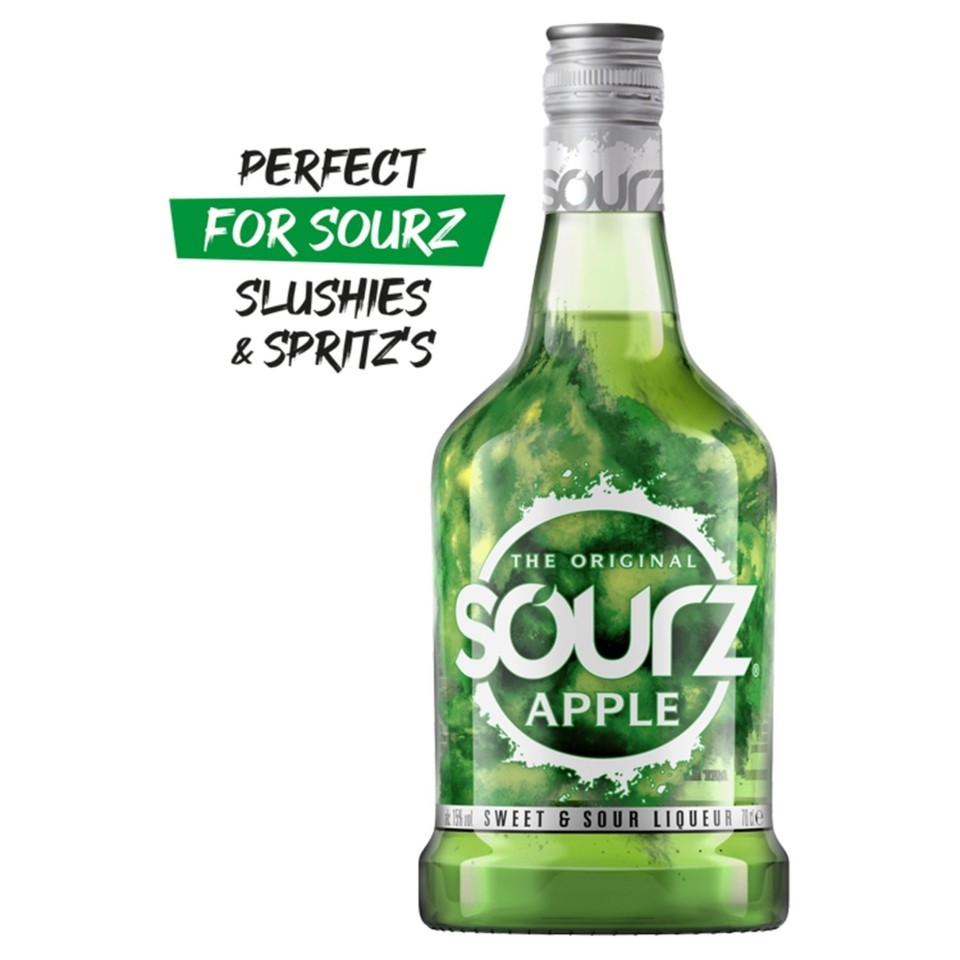 Sourz Green Apple Liqueur - Morrisons Online Groceries & Offers