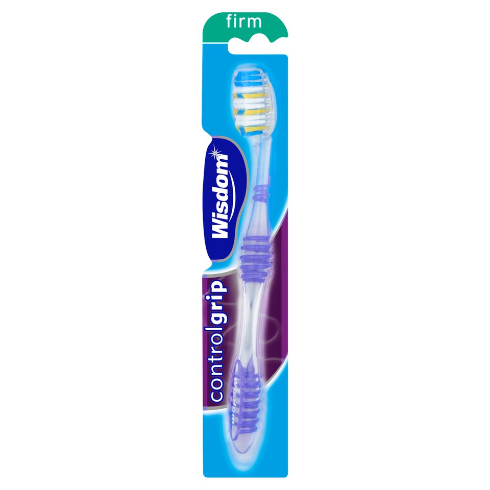 Wisdom Control Grip Firm Toothbrush - Morrisons Online Groceries & Offers