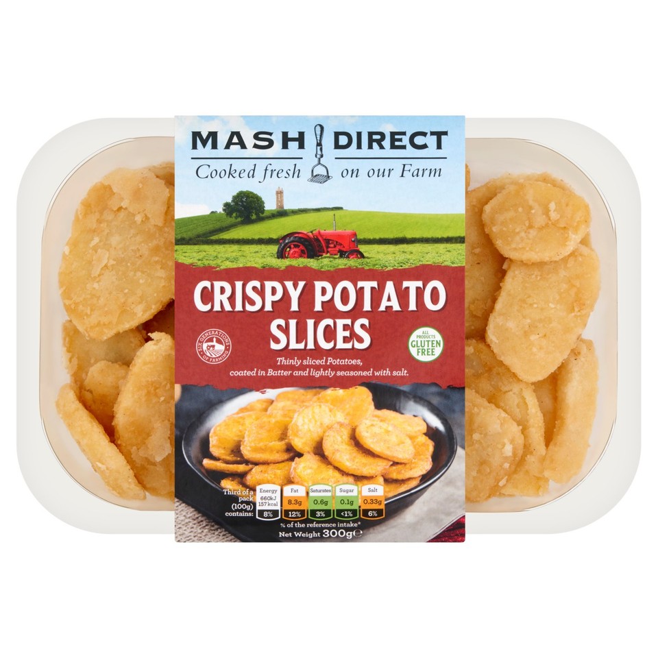 Mash Direct Crispy Potato Slices - Morrisons Online Groceries & Offers