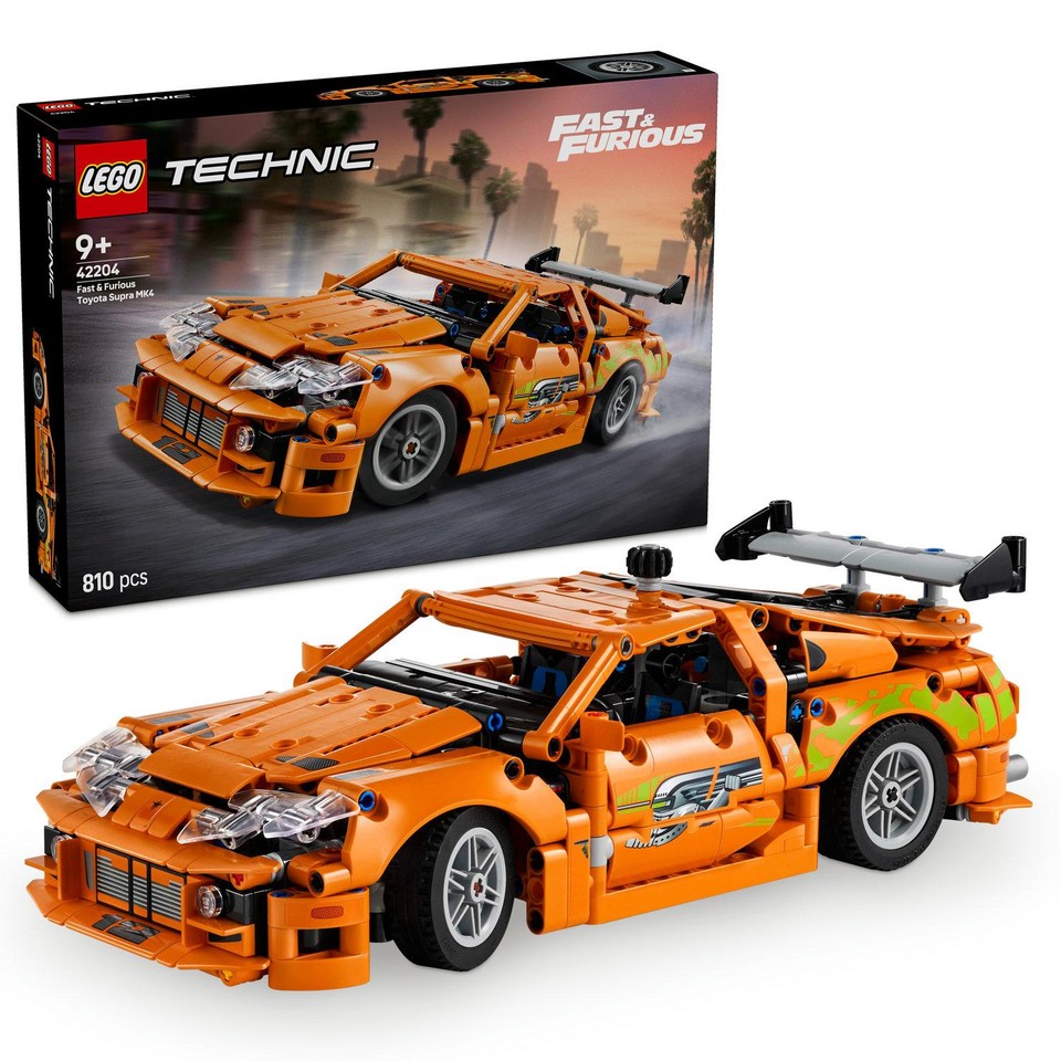 LEGO Technic Fast and Furious Toyota Supra MK4 42204 - Morrisons Online ...