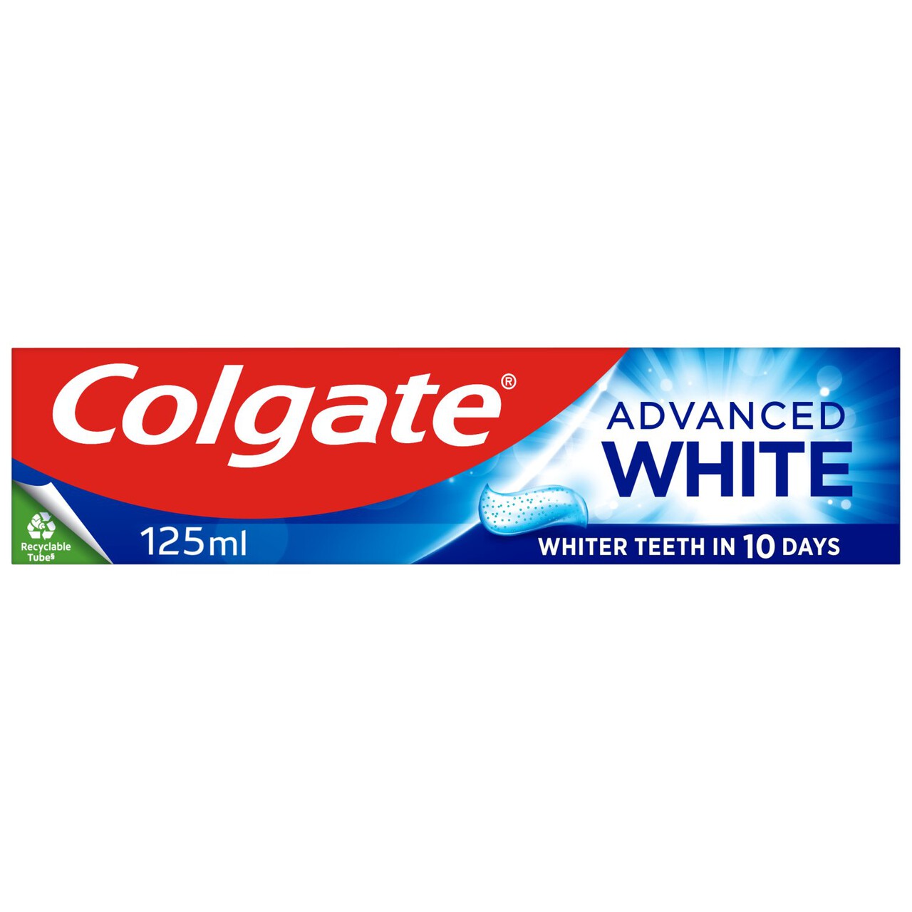 Colgate Advanced White Teeth Whitening Toothpaste - Morrisons Online ...