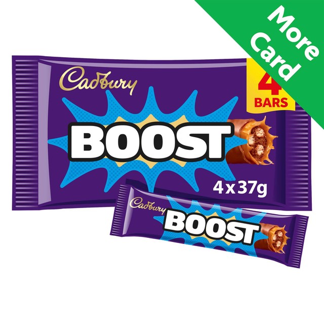 Cadbury Boost Chocolate Bar 4 Pack Multipack - Morrisons Online ...