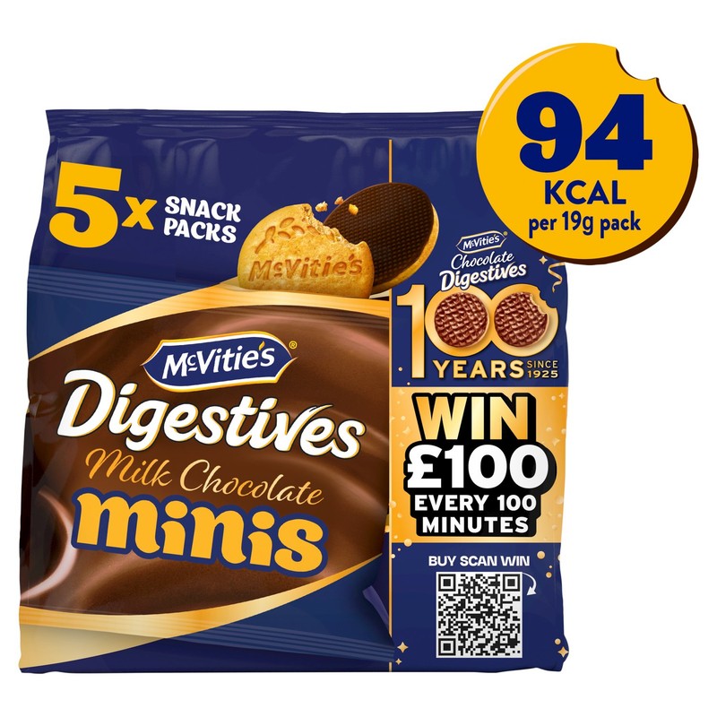 McVities Mini Chocolate Digestives - Morrisons Online Groceries & Offers