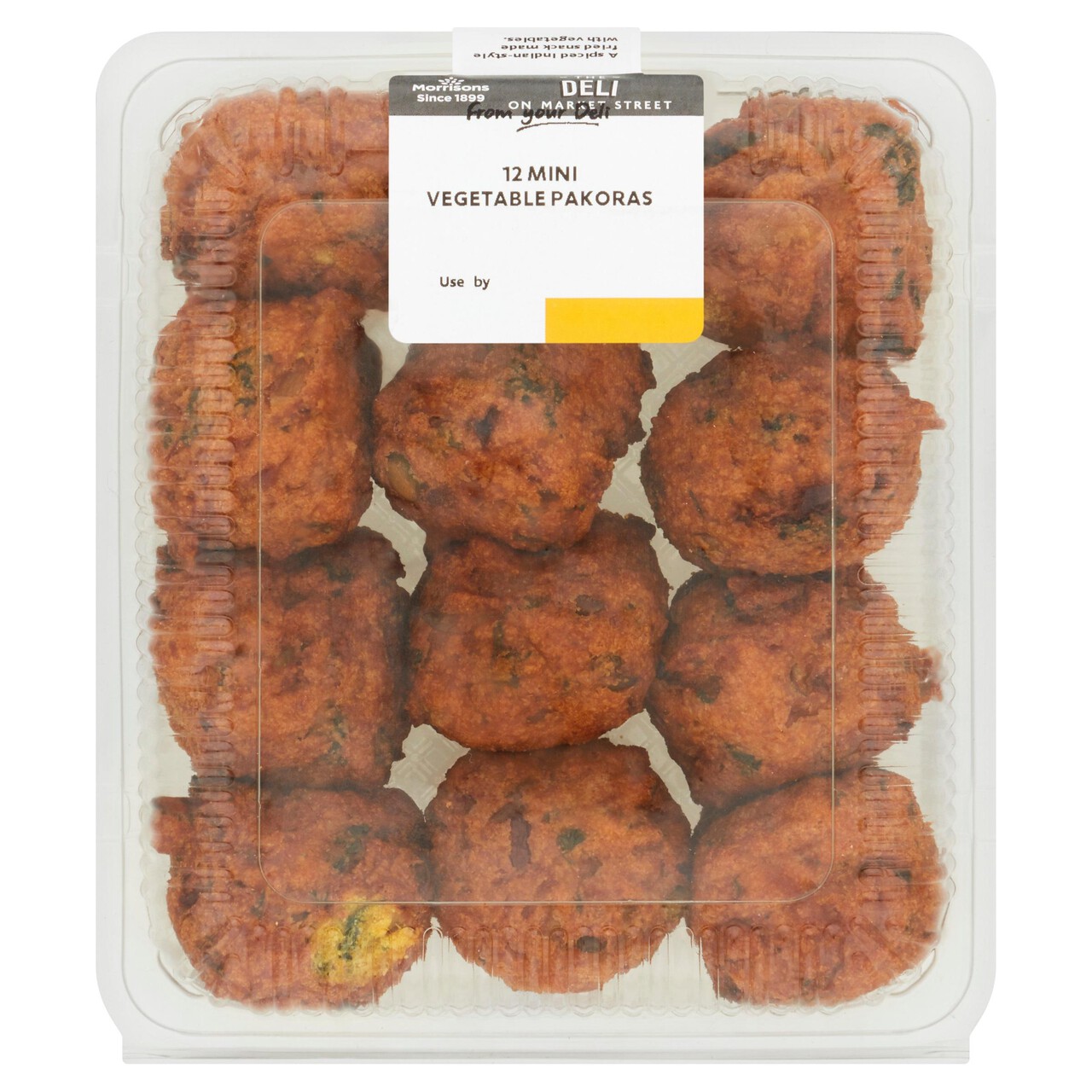 Market Street Deli Mini Vegetable Pakoras - Morrisons Online Groceries ...