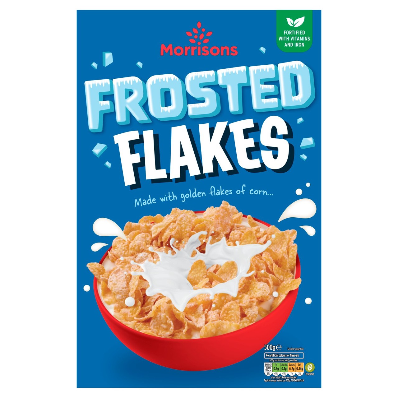 Morrisons Frosted Flakes Cereal 500g - Morrisons Online Groceries & Offers
