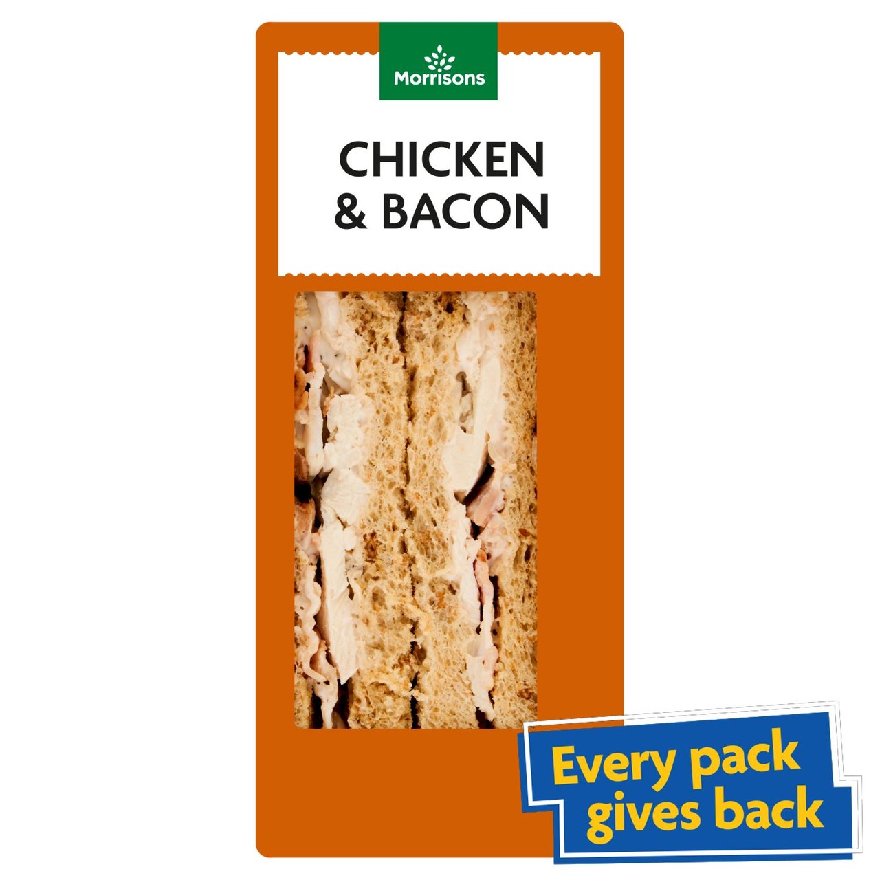 Morrisons Roast Chicken & Bacon Sandwich - Morrisons Online Groceries ...