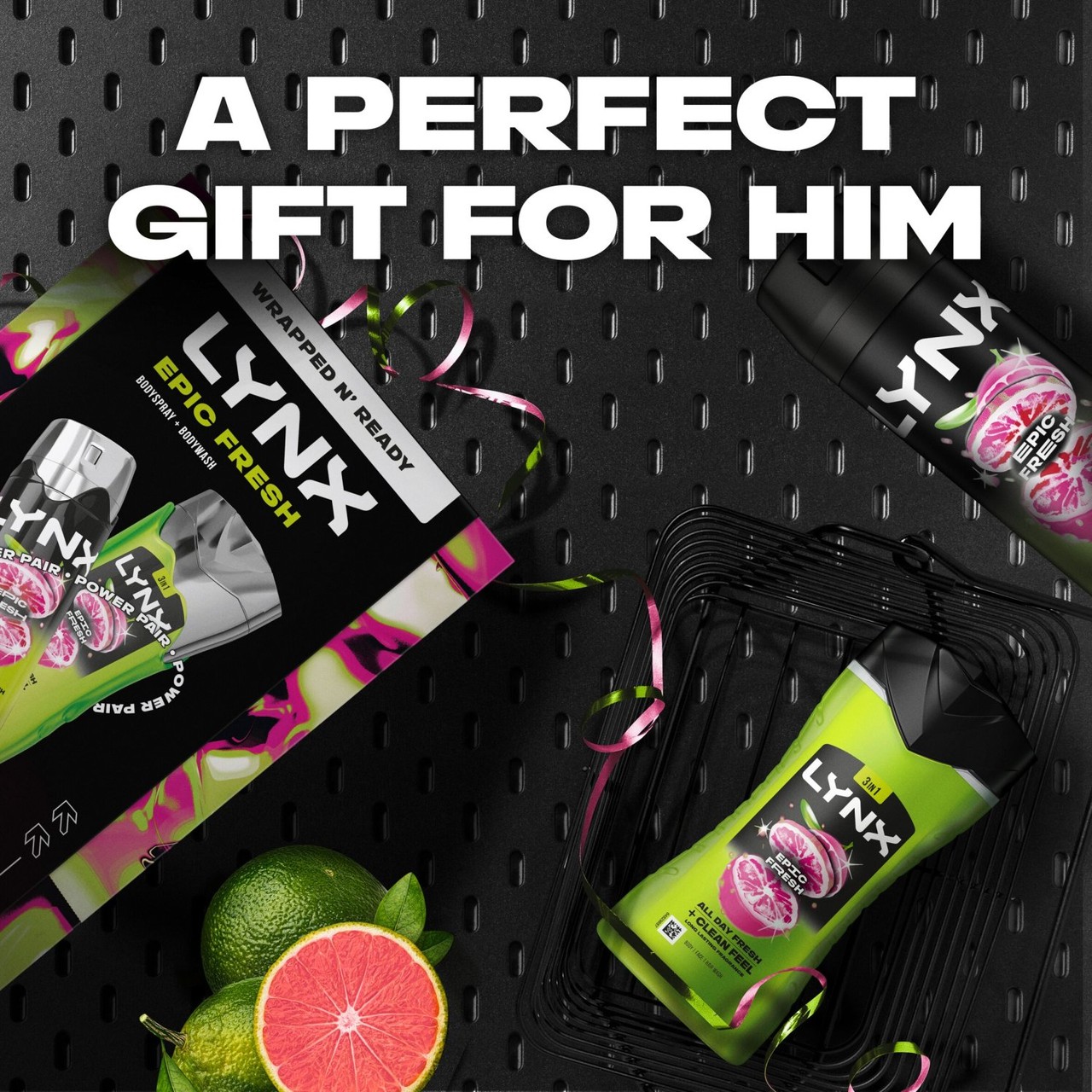 Lynx Duo Epic Fresh Gift Set - Morrisons Online Groceries & Offers