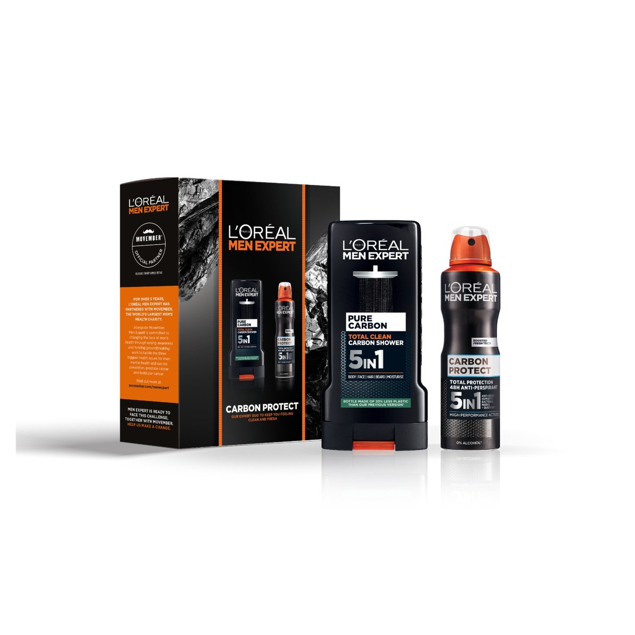 L'Oreal Men Expert Carbon Protect Duo Gift Set - Morrisons Online ...