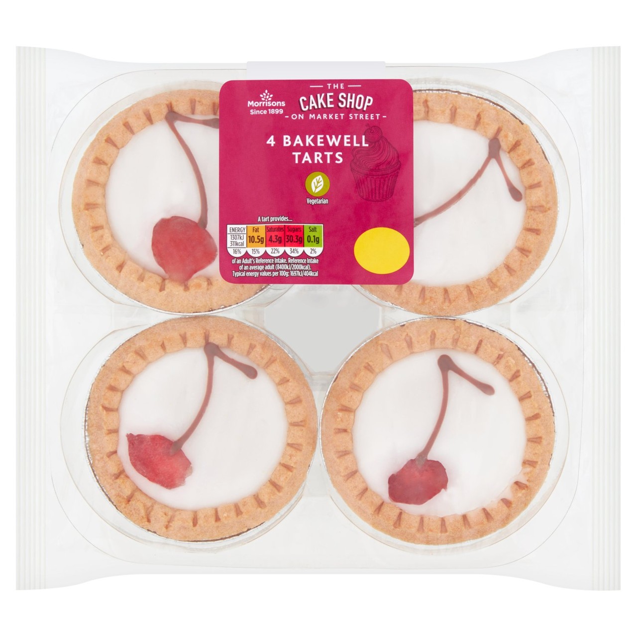 Market Street Bakewell Tarts - Morrisons Online Groceries & Offers