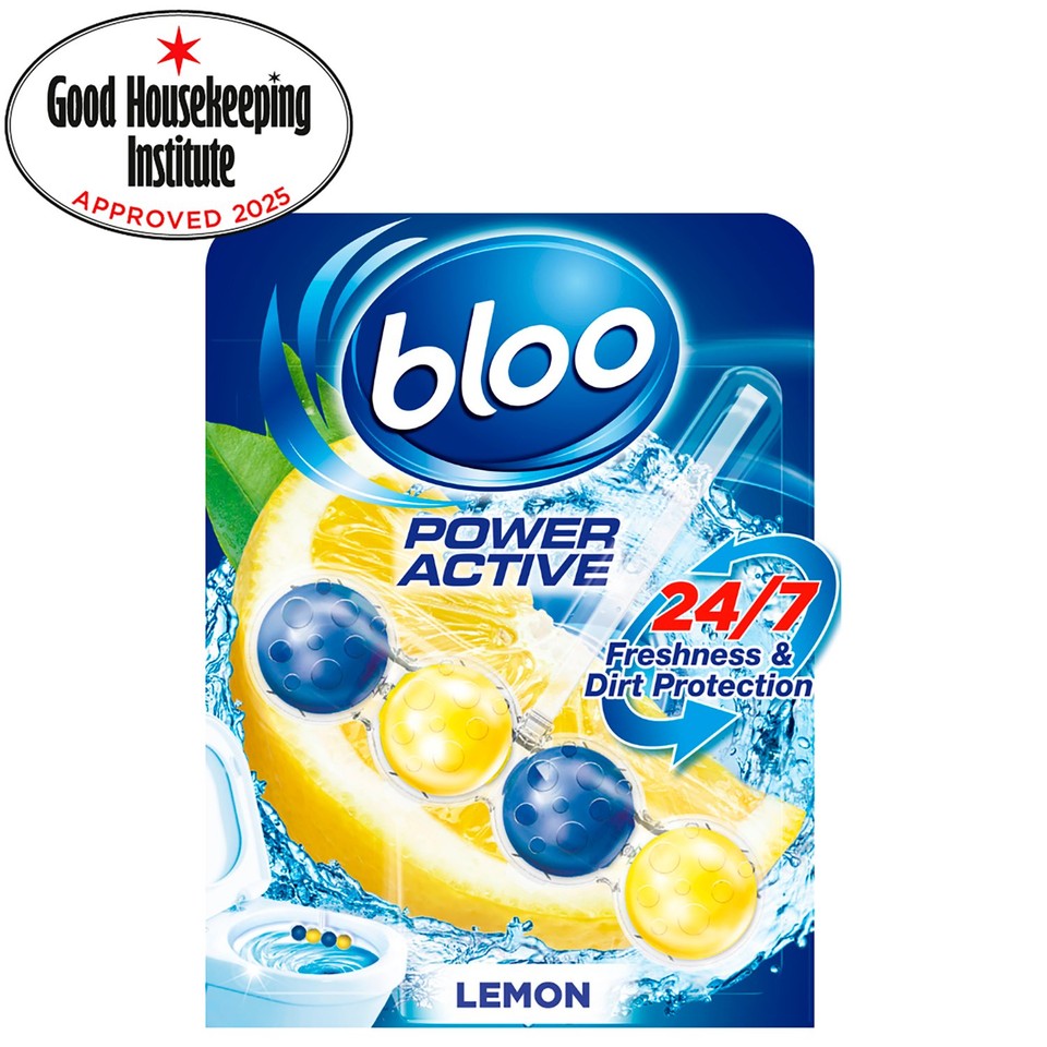 Bloo Power Active Rim Block Lemon 50G - Morrisons Online Groceries & Offers