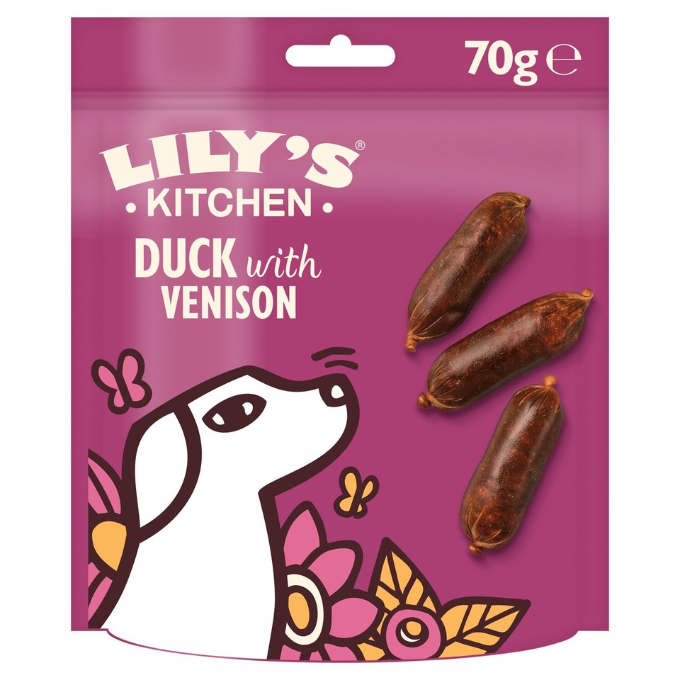 Lily's Kitchen Scrumptious Duck & Venison Sausages - Morrisons Online ...