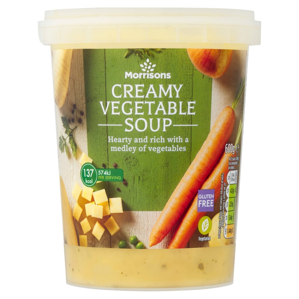 Morrisons Chunky Vegetable Soup - Morrisons Online Groceries & Offers