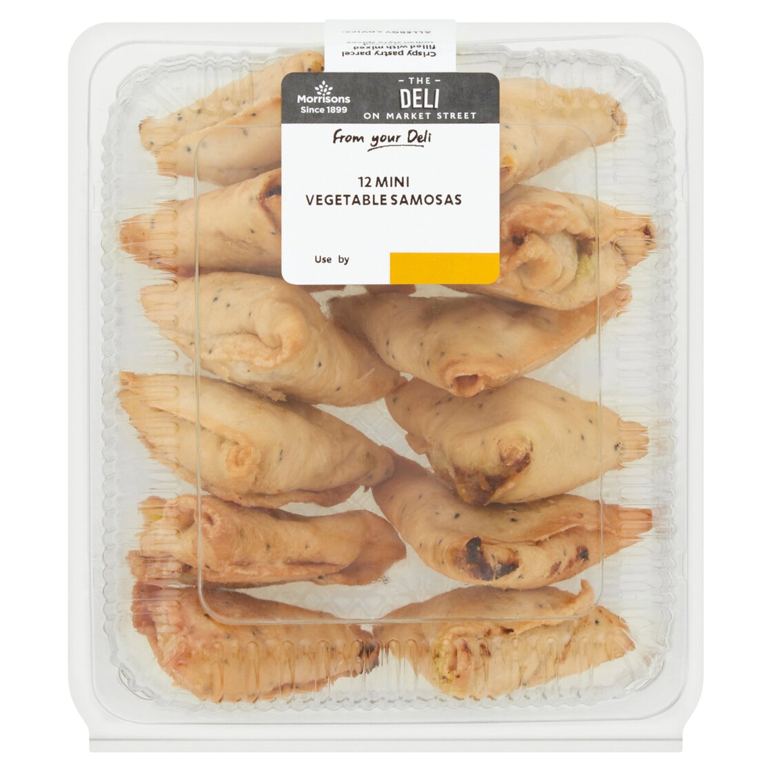 Market Street Deli Mini Vegetable Samosas - Morrisons Online Groceries ...
