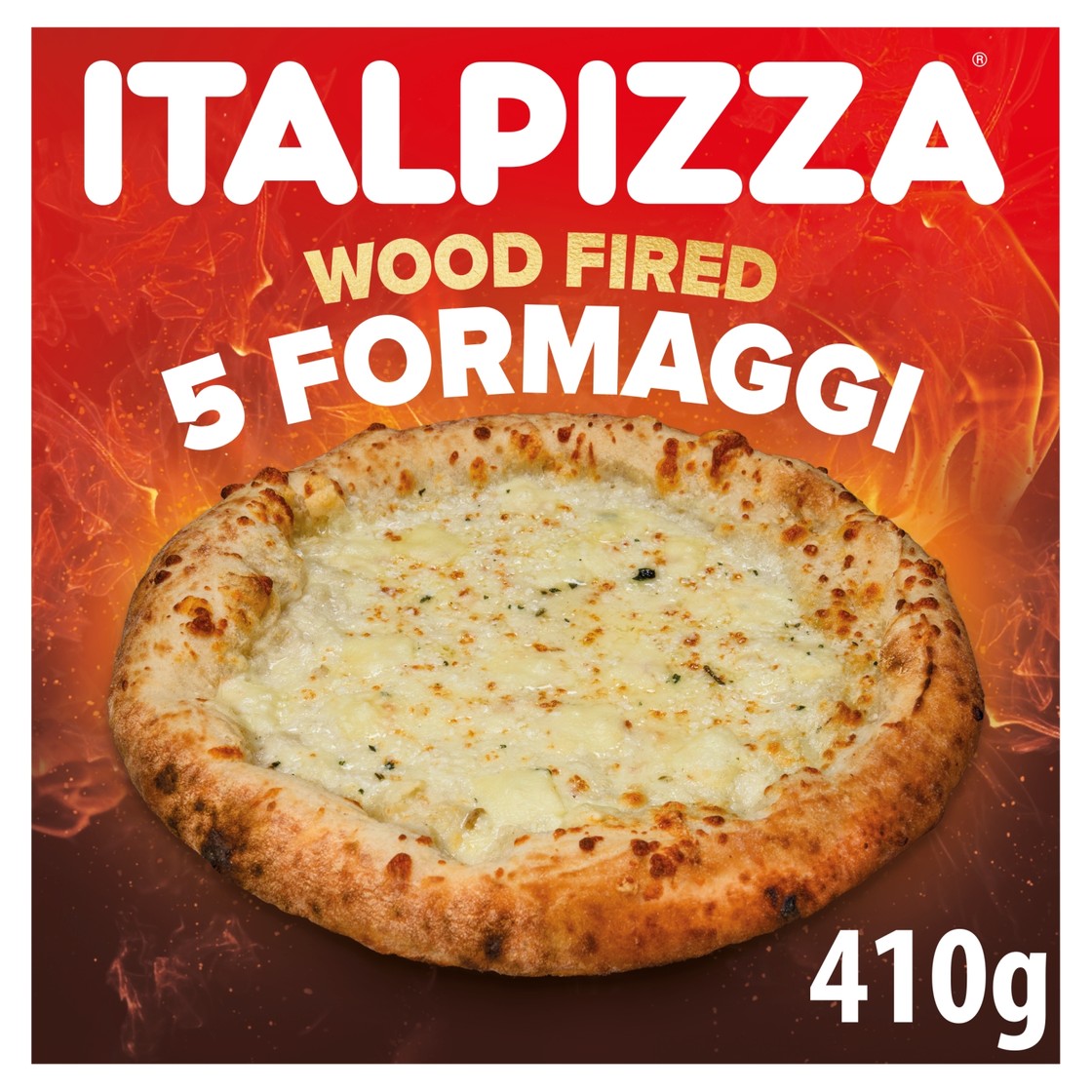 Italpizza Wood Fired 5 Formaggi Pizza 410g - Morrisons Online Groceries ...