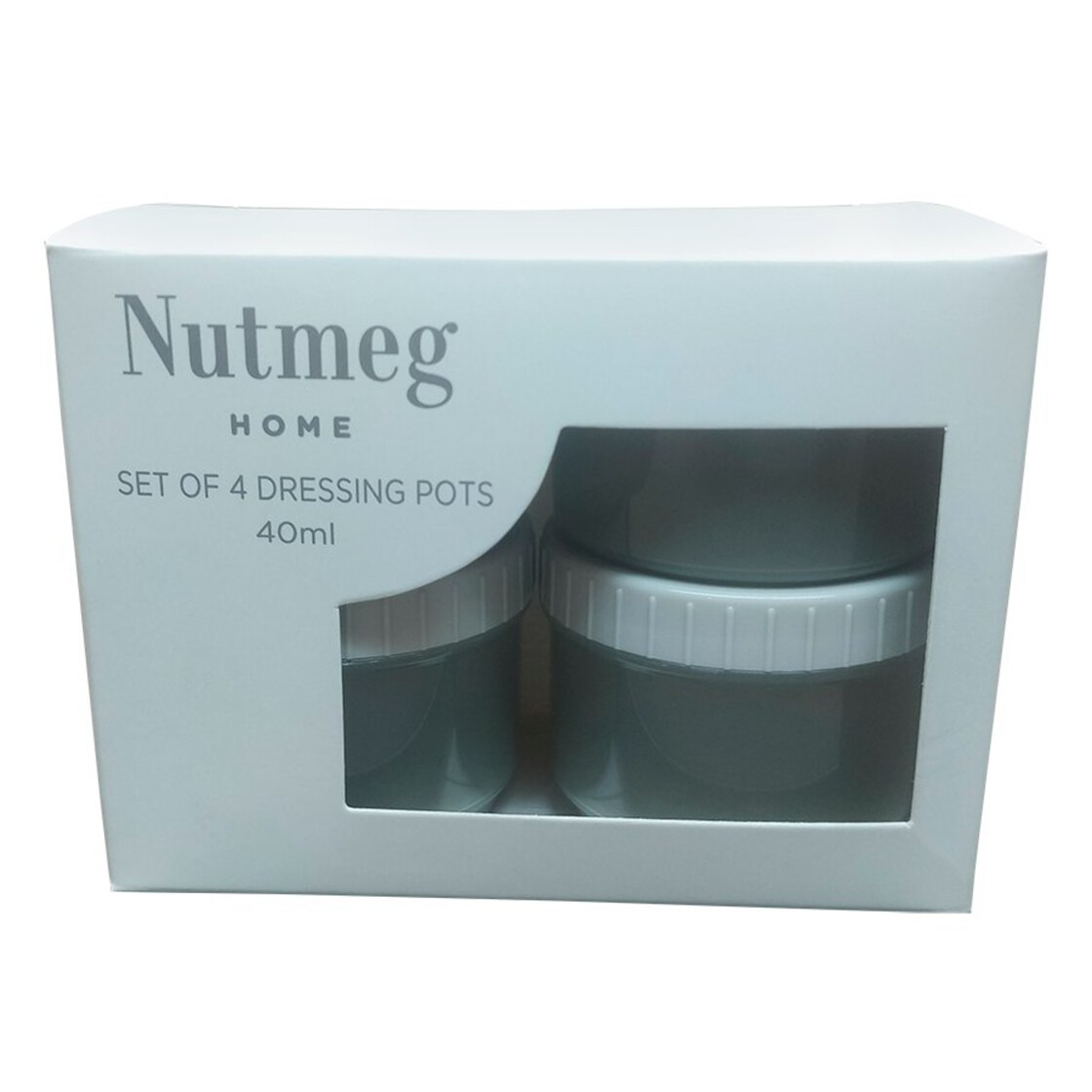 Nutmeg Home Dressing Pots 4pk - Morrisons Online Groceries & Offers