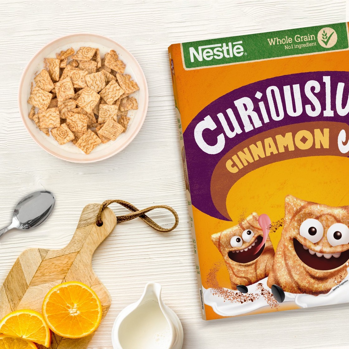 Nestle Curiously Cinnamon Cereal 375g - Morrisons Online Groceries & Offers