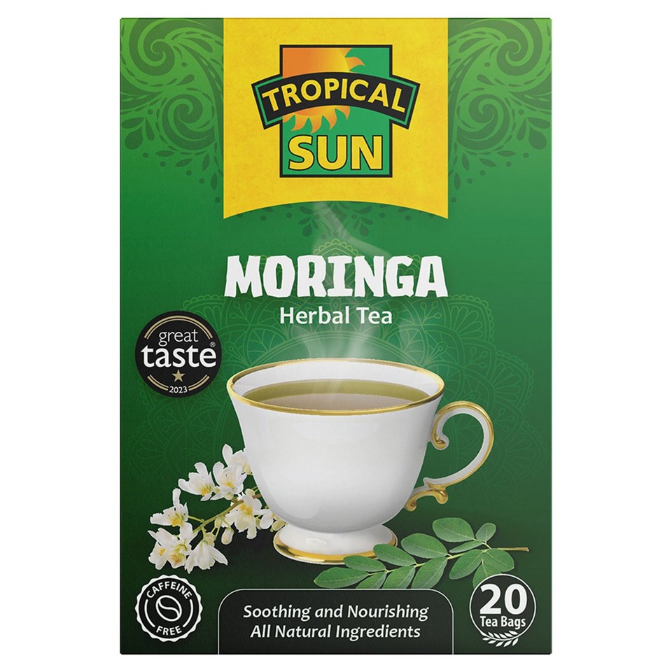 Tropical Sun Moringa Tea Bags - Morrisons Online Groceries & Offers