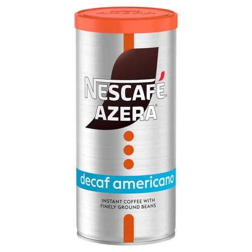 Nescafe Azera Decaf Americano Instant Coffee With Finely Ground Beans ...