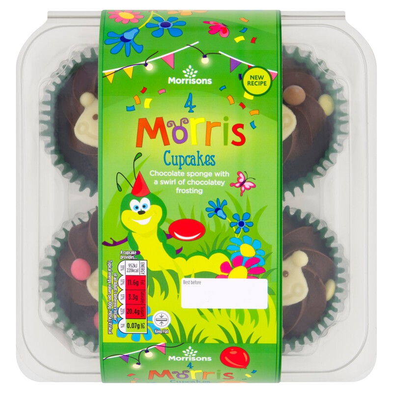 Morrisons Caterpillar Cupcakes - Morrisons Online Groceries & Offers